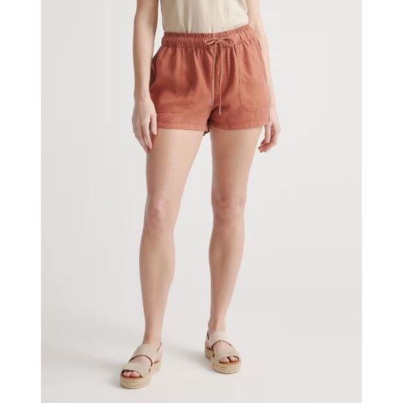 Quince | Shorts | Quince Womens Vintage Wash Tencel Utility Short ...